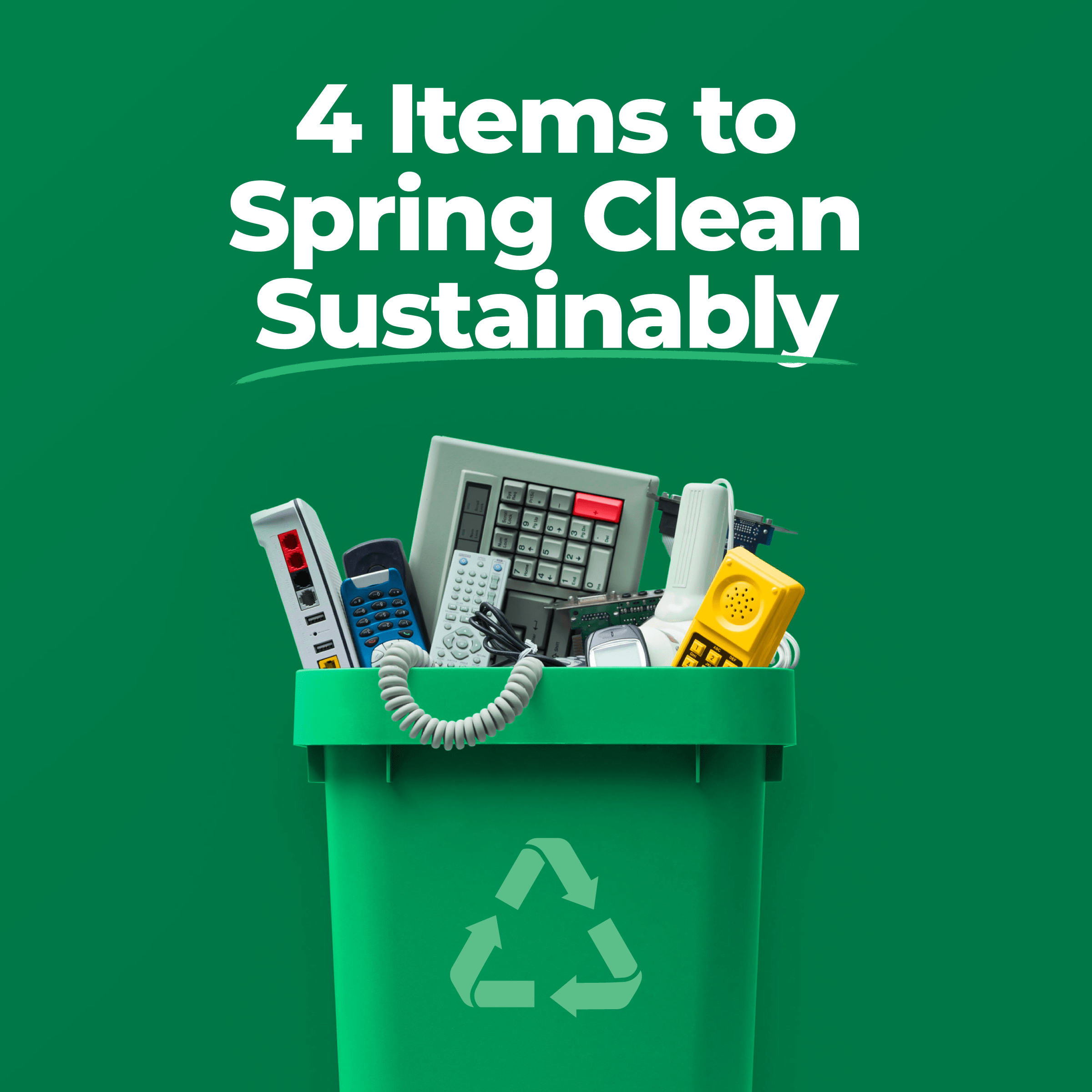 4 Items to Spring Clean Sustainably | Green Mountain Energy