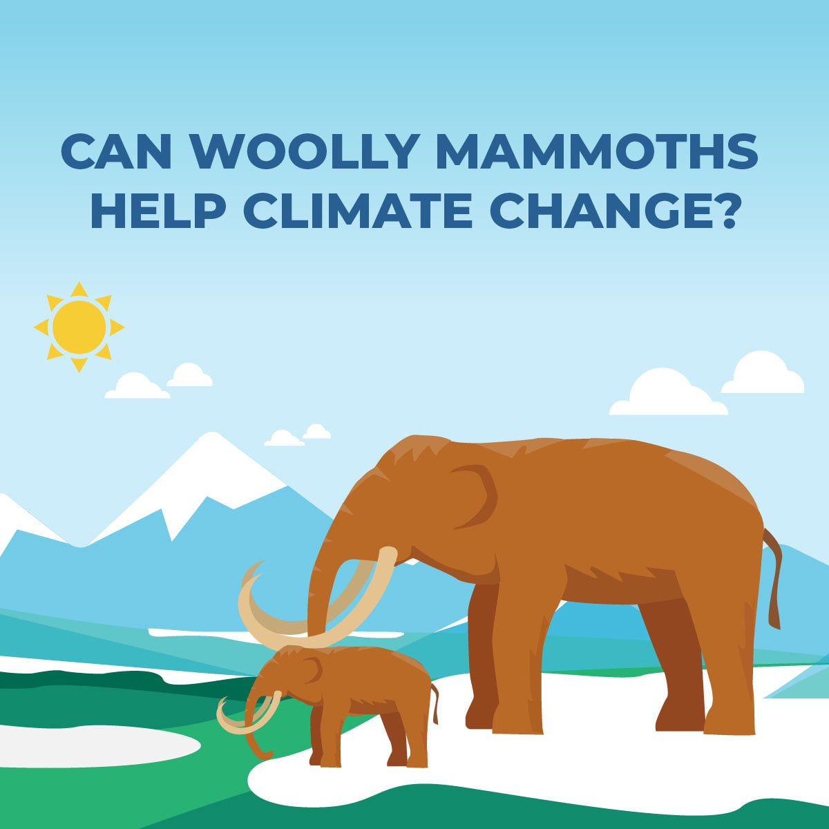 Can Woolly Mammoths Help Climate Change? | Green Mountain Energy